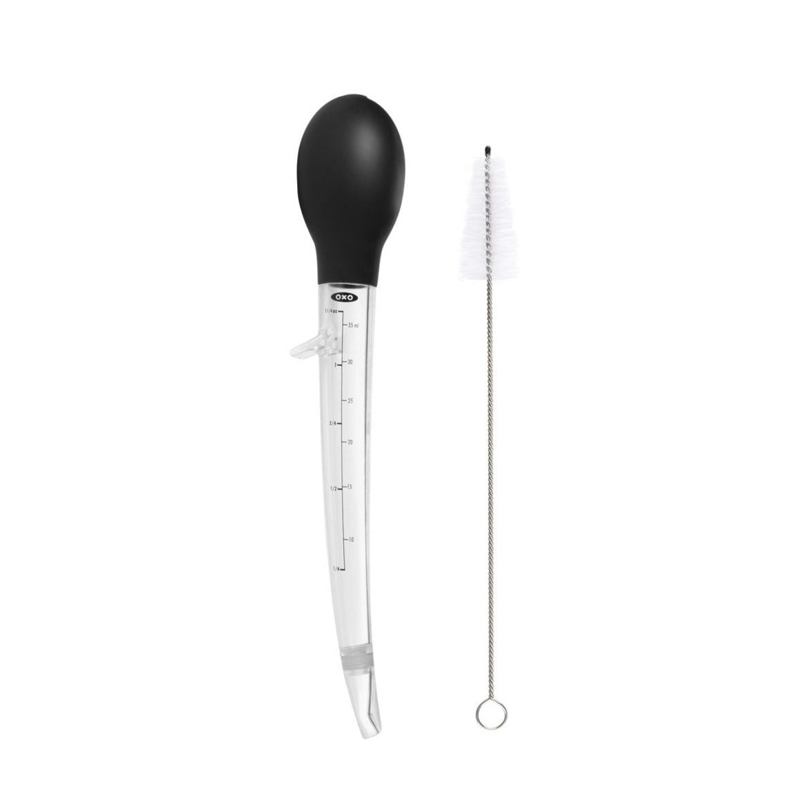 Oxo Angled Baster with Cleaning Brush – Nella Cutlery