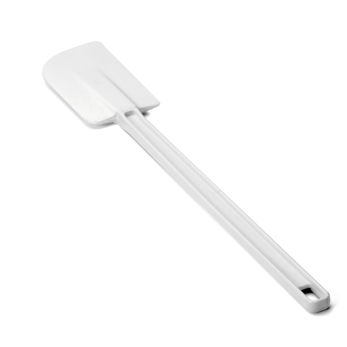 TableCraft 16" Flat Spatula with Rubber Blade, White – Nella Cutlery
