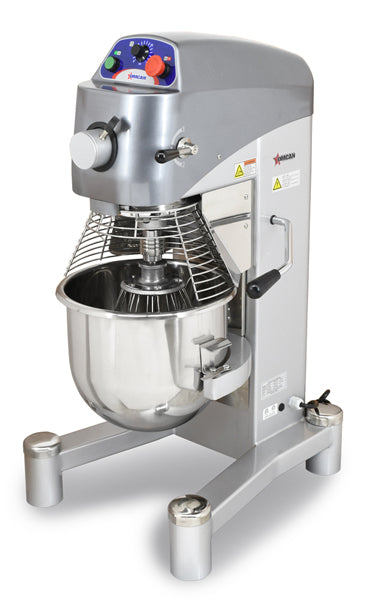 Nella 20 Qt Heavy Duty General Purpose Mixer with Guard & Timer, 2 HP ...