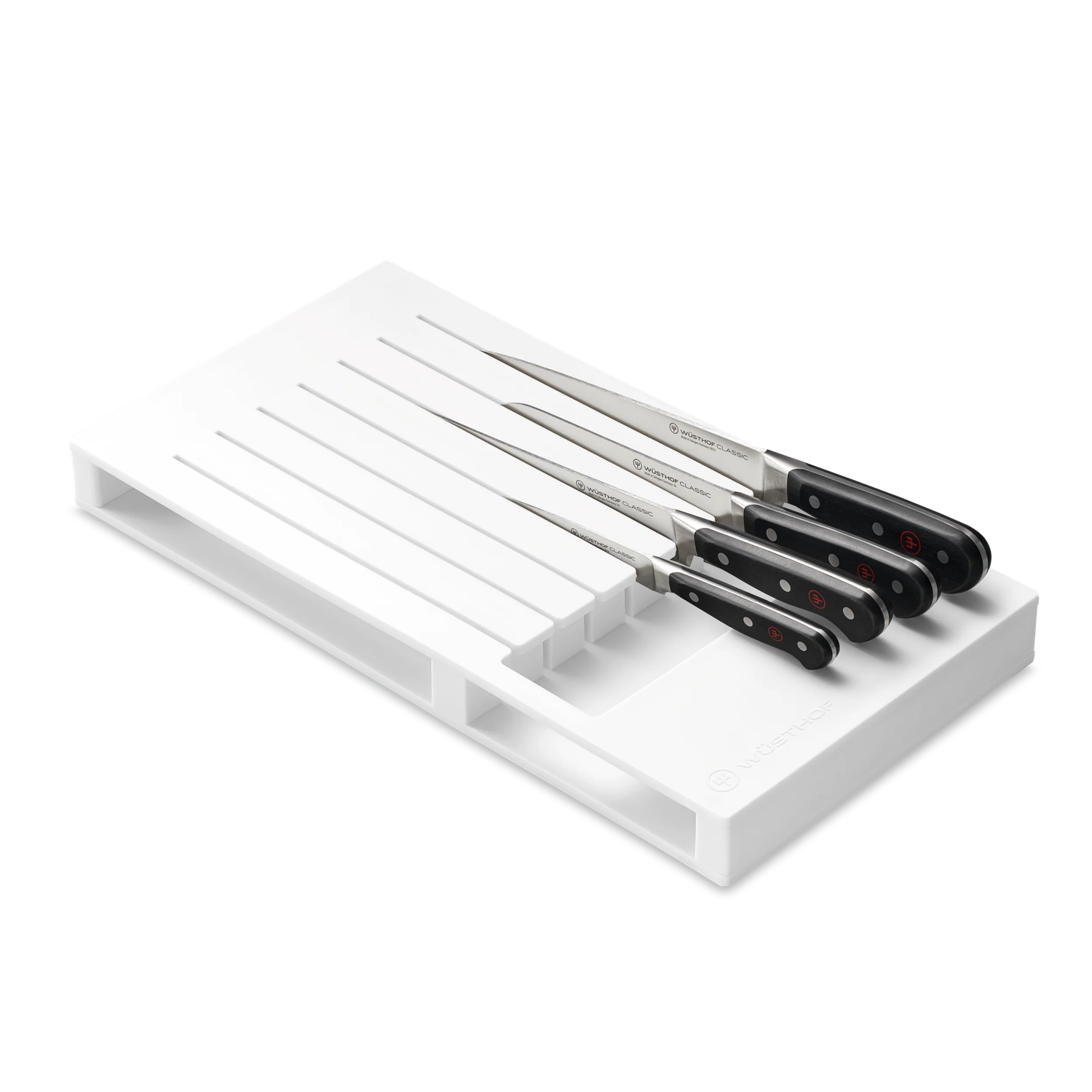 Wusthof 7 Slot In-Drawer Knife Organizer, White – Nella Cutlery