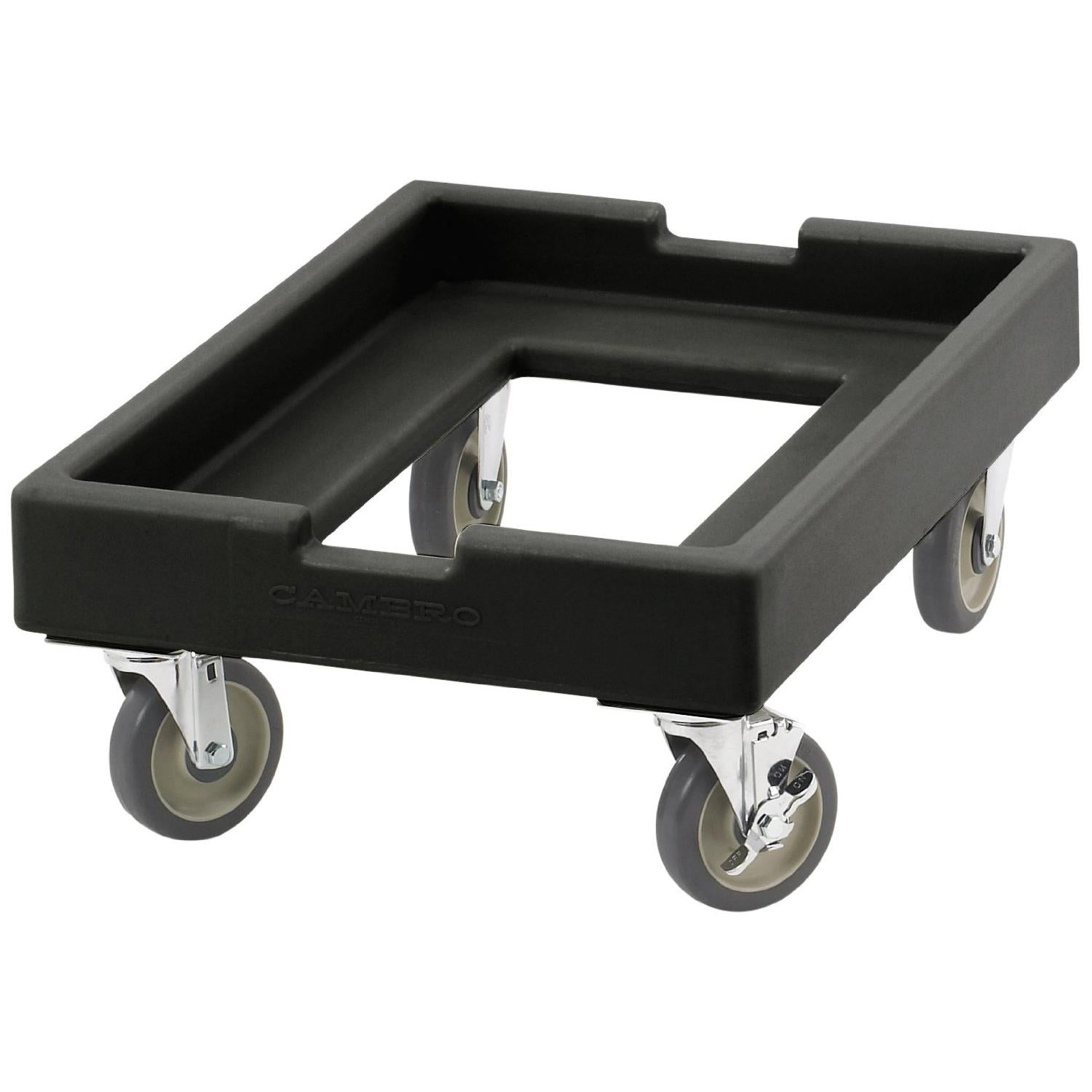 Cambro CD1826PDB-110 Black Pizza Dough Box Dolly | Nella Cutlery