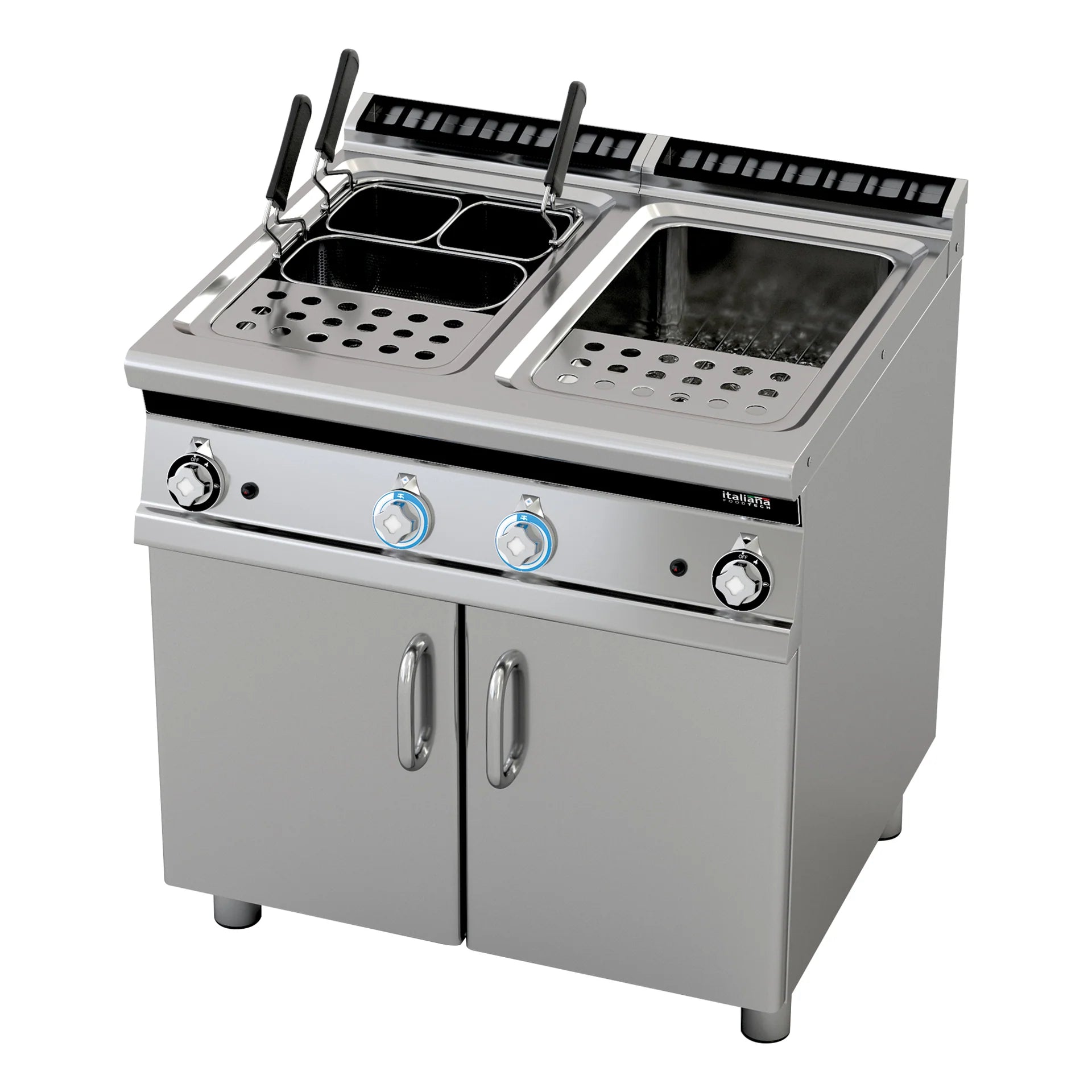 Italiana Food Tech 2 x 26 Litres Pasta Cooker Natural Gas – Nella Cutlery