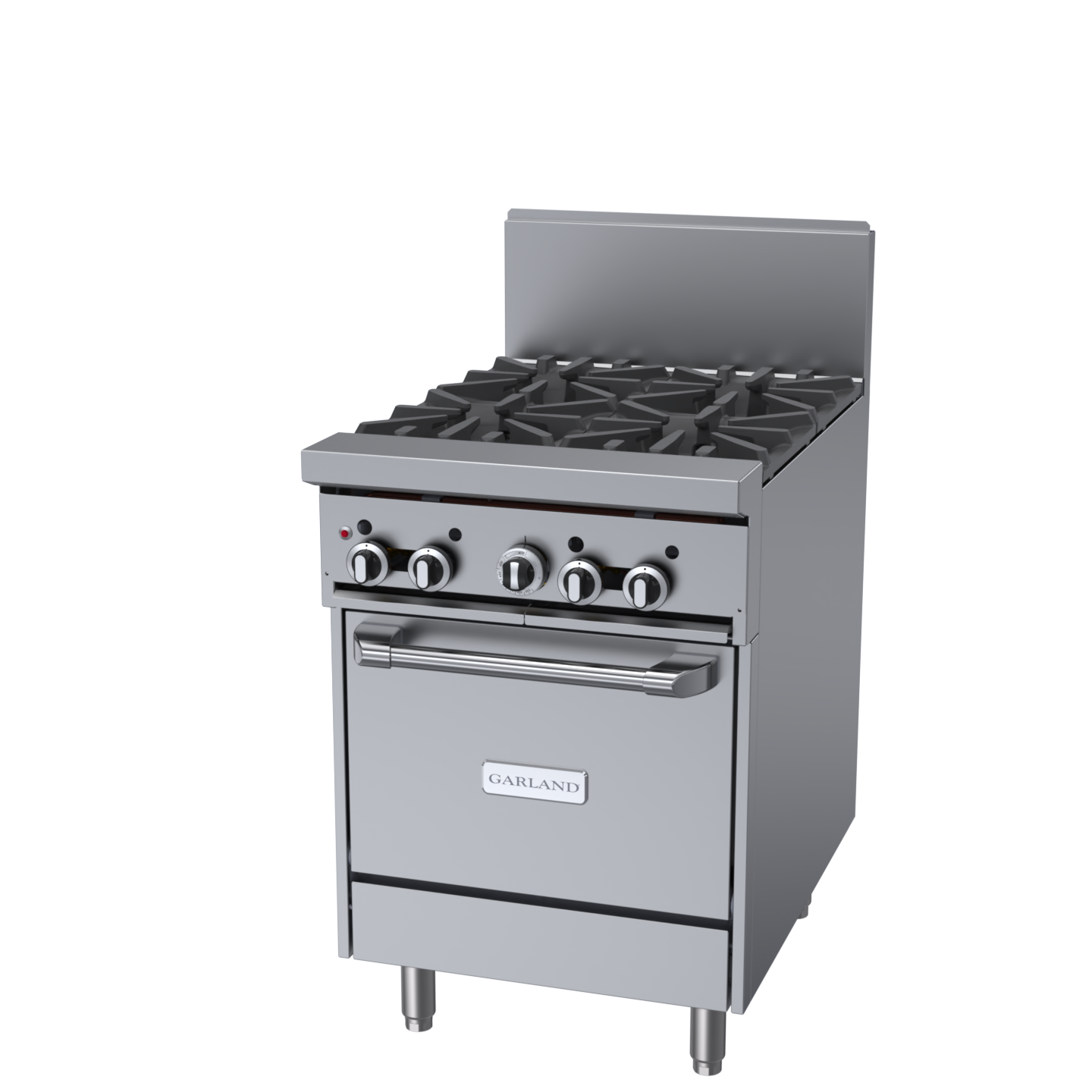 Garland GFE Starfire 24" Range with 4 Burners & Space Saver Oven ...