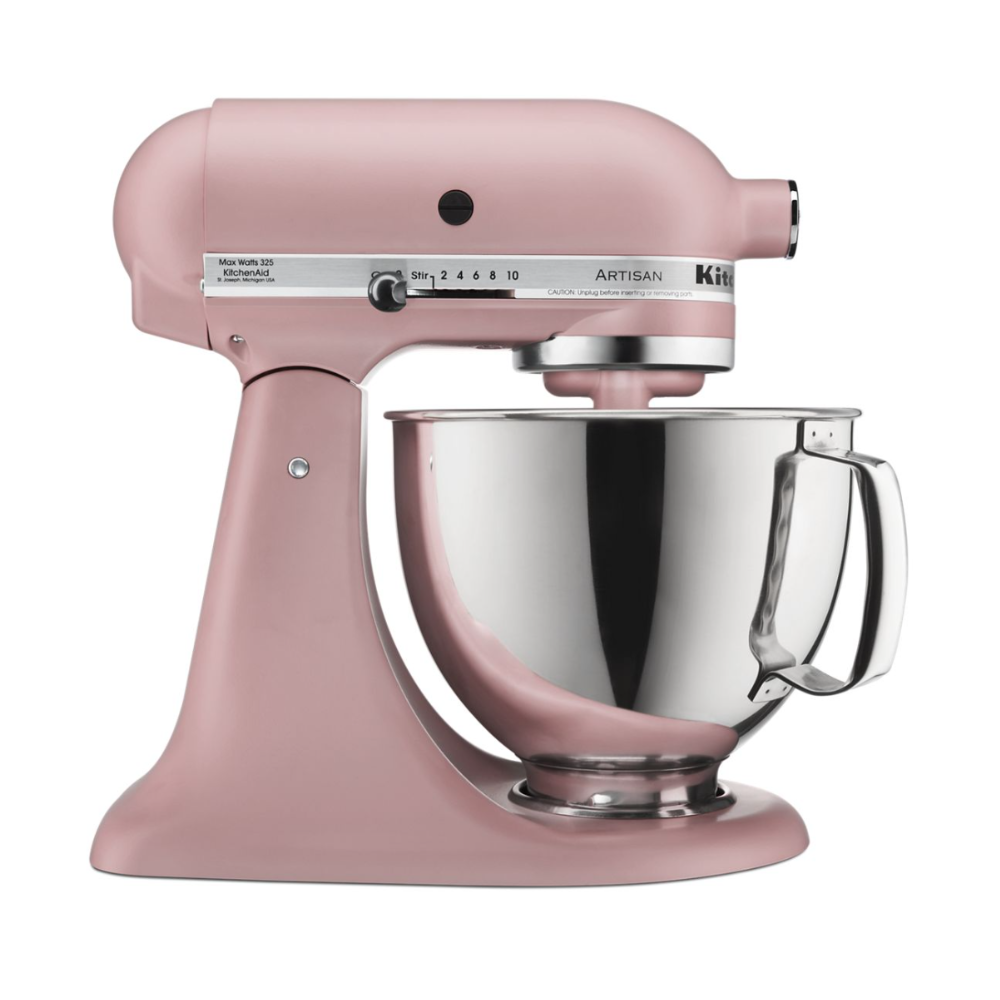 KitchenAid Artisan KSM150PSDR 5 QT Tilt Head Stand Mixer, Dried Rose ...