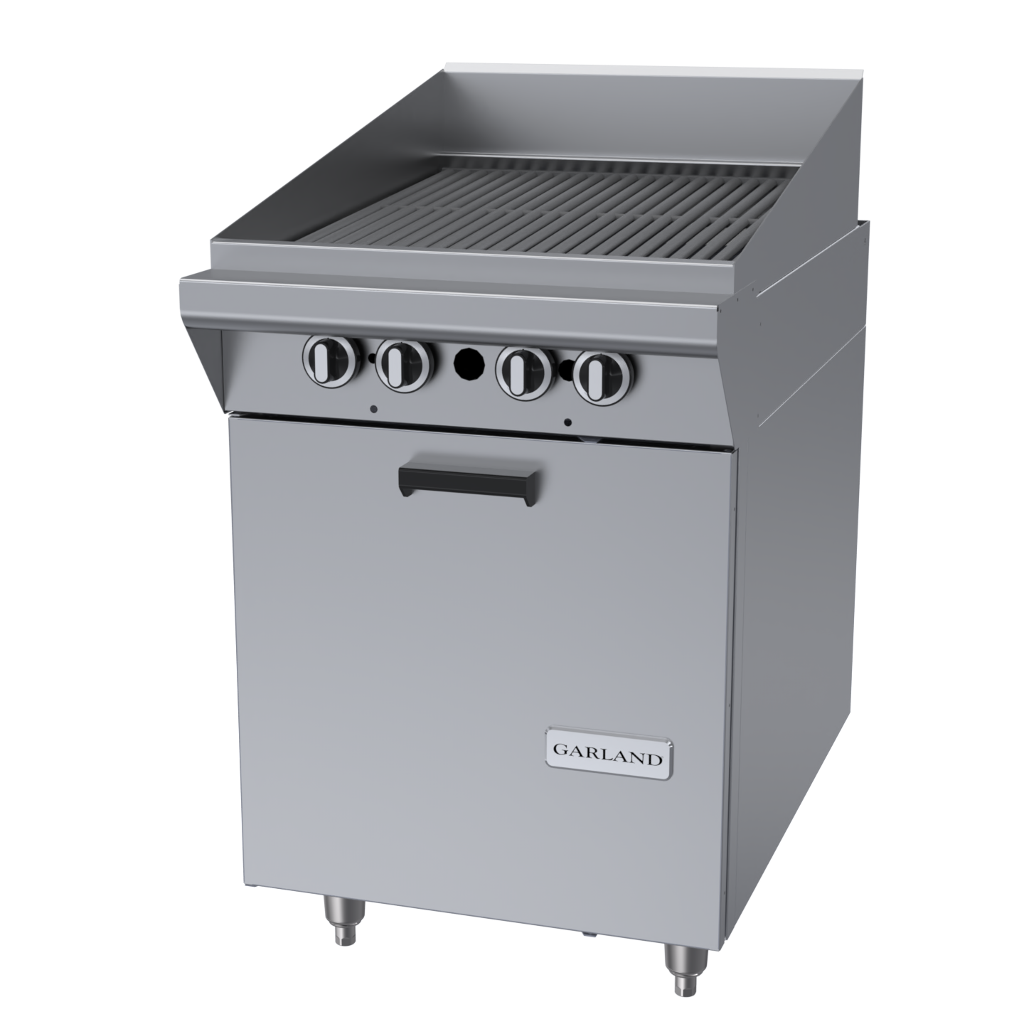 Garland M24B Master Series Heavy Duty 24" Briquette Charbroiler Natural ...