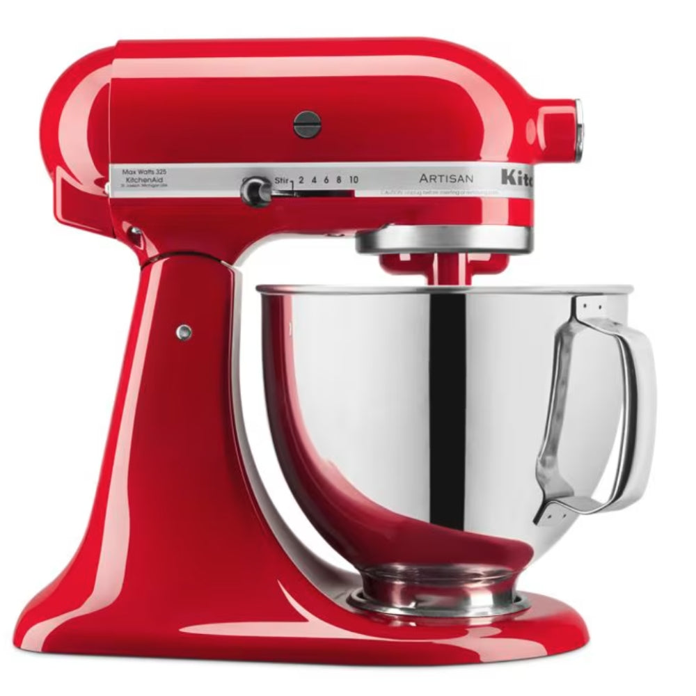 KitchenAid Artisan 5 QT Tilt Head Stand Mixer, Passion Red – Nella Cutlery