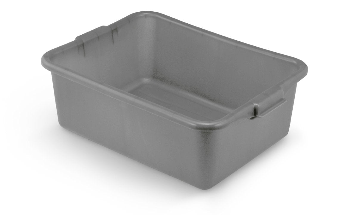 Vollrath 1527B-31 Grey Bus Bin, 7" Deep | Nella Cutlery