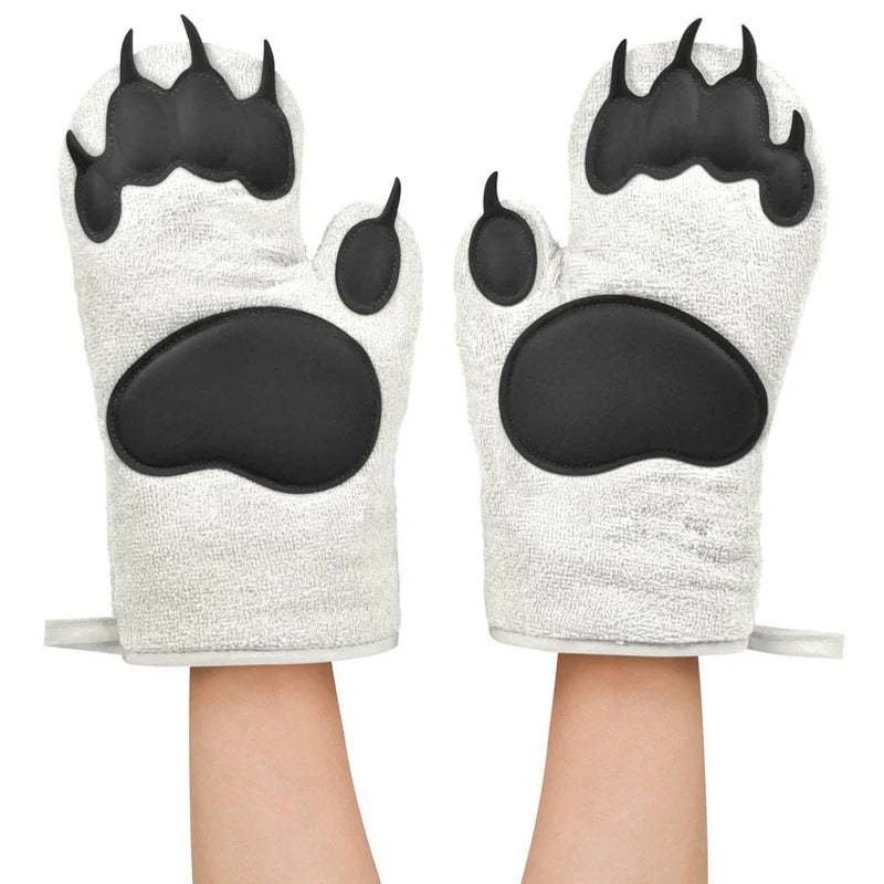 Fred Polar Bear Hands Oven Mitts – Nella Cutlery