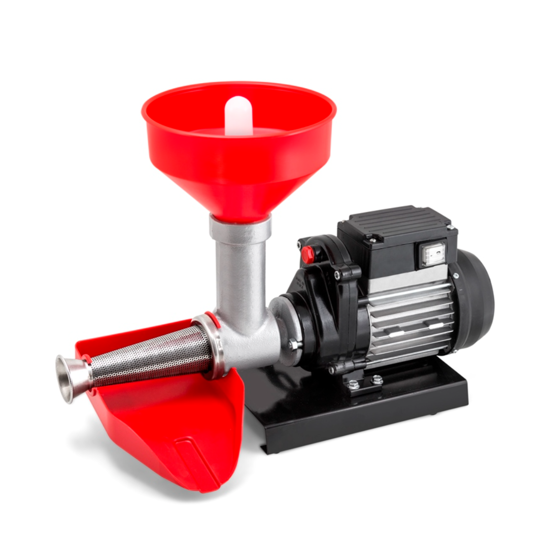 Nella 20810N/P Tomato Squeezer with Plastic Funnel & Drip Tray, 110 RPM ...
