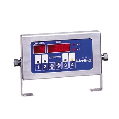 Prince Castle Merlin Digital Kitchen Countdown Timer with 4 Channels ...