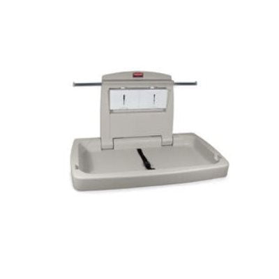 Rubbermaid FG781888LPLAT Horizontal Baby Changing Station / Table, Grey ...