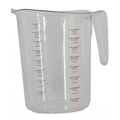 Nella 80574 Four Quart Measuring Cup | Nella Cutlery