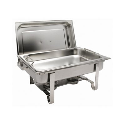 Winco 201 Malibu 8 Qt Full Size Rectangle Chafing Dish | Nella Cutlery