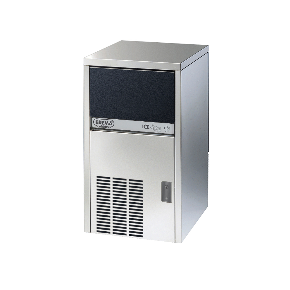 Brema 62 lb Undercounter Cube Ice Machine, 15" Wide, Air Cooled 120V ...