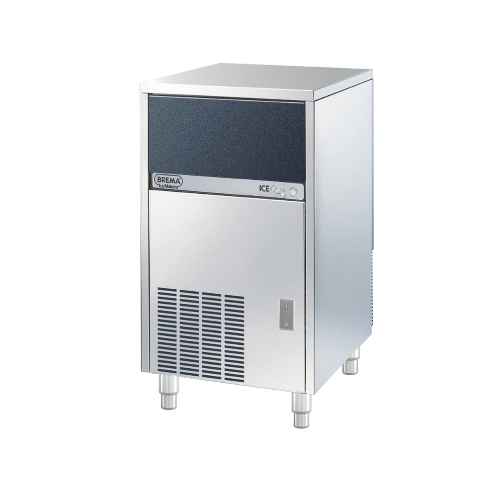 Brema 108 lb Undercounter Cube Ice Machine, 19.5" Wide, Air Cooled ...