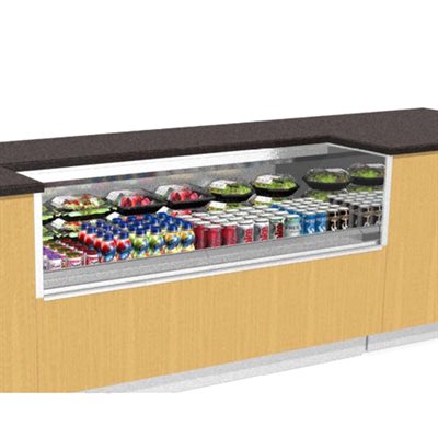 Structural Concepts CO43R-UC Oasis 47.25" Undercounter Grab & Go Refrigerator – Nella Cutlery