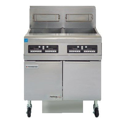 Frymaster FPPH255 2 x 50 lb High Efficiency Floor Fryer with Built-In ...