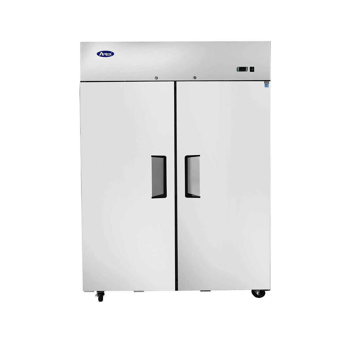 Atosa MBF8002GR 52" Reach In Freezer with Top Mount Compressor & 2 Sol ...