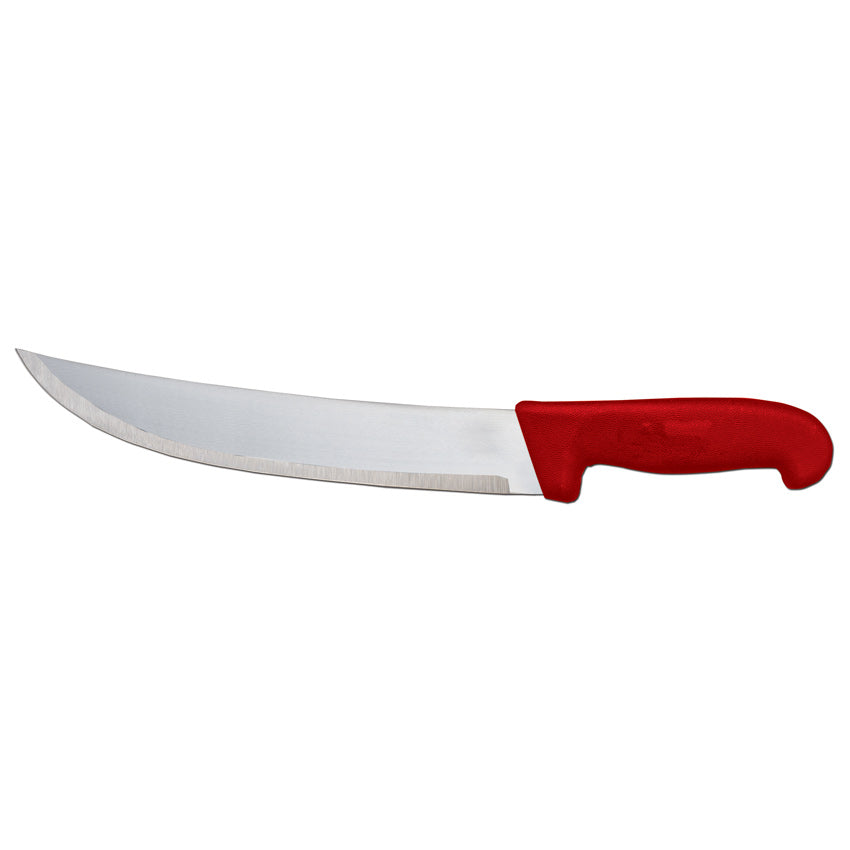 Nella 12220 10" Butcher Steak Knife, Red Handle – Nella Cutlery