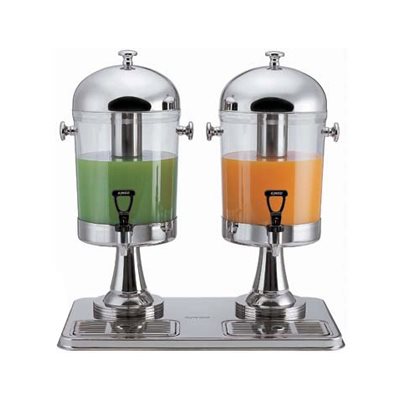 Nella 19479 8 Qt Dual Juice Dispenser with Ice Holding Cylinder ...