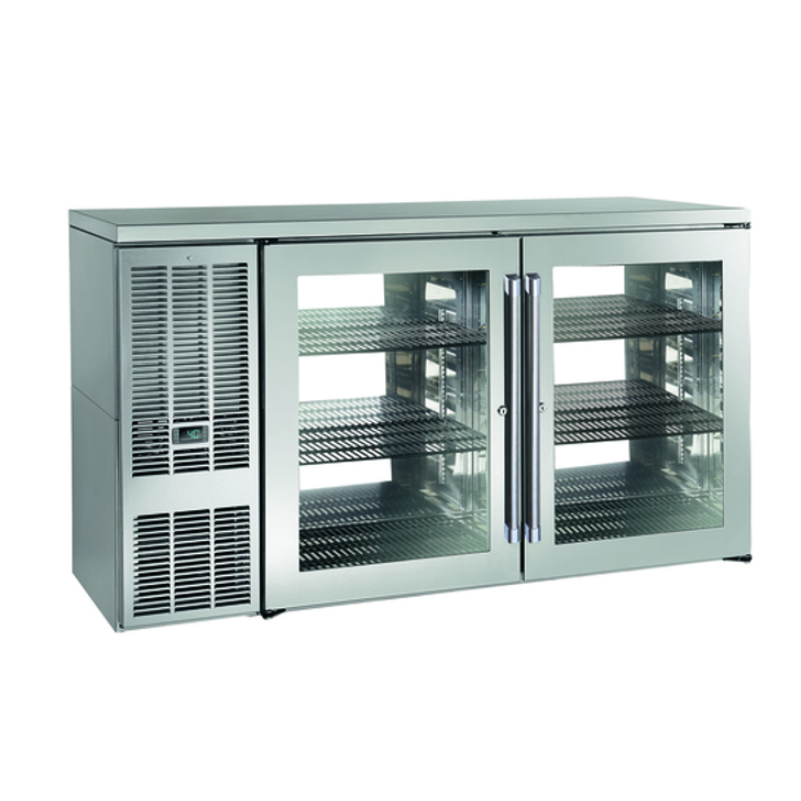Perlick 60" Pass Thru Back Bar with 4 Glass Doors – Nella Cutlery