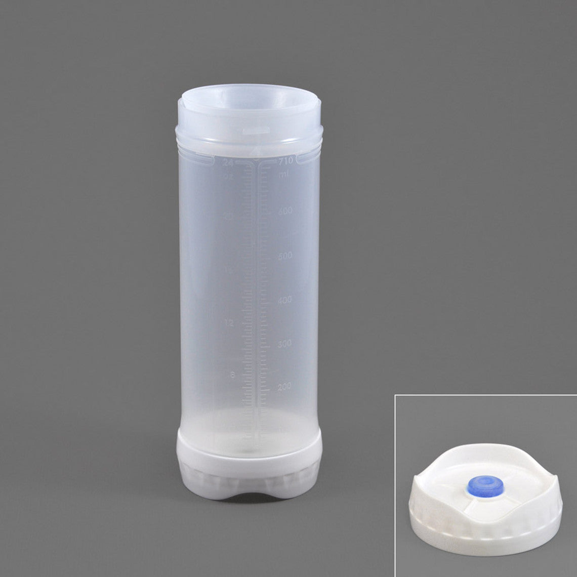 Fifo Portion Pal 24 Oz Squeeze Bottles with 1-Valve Cap, Blue, 6 /Pack ...