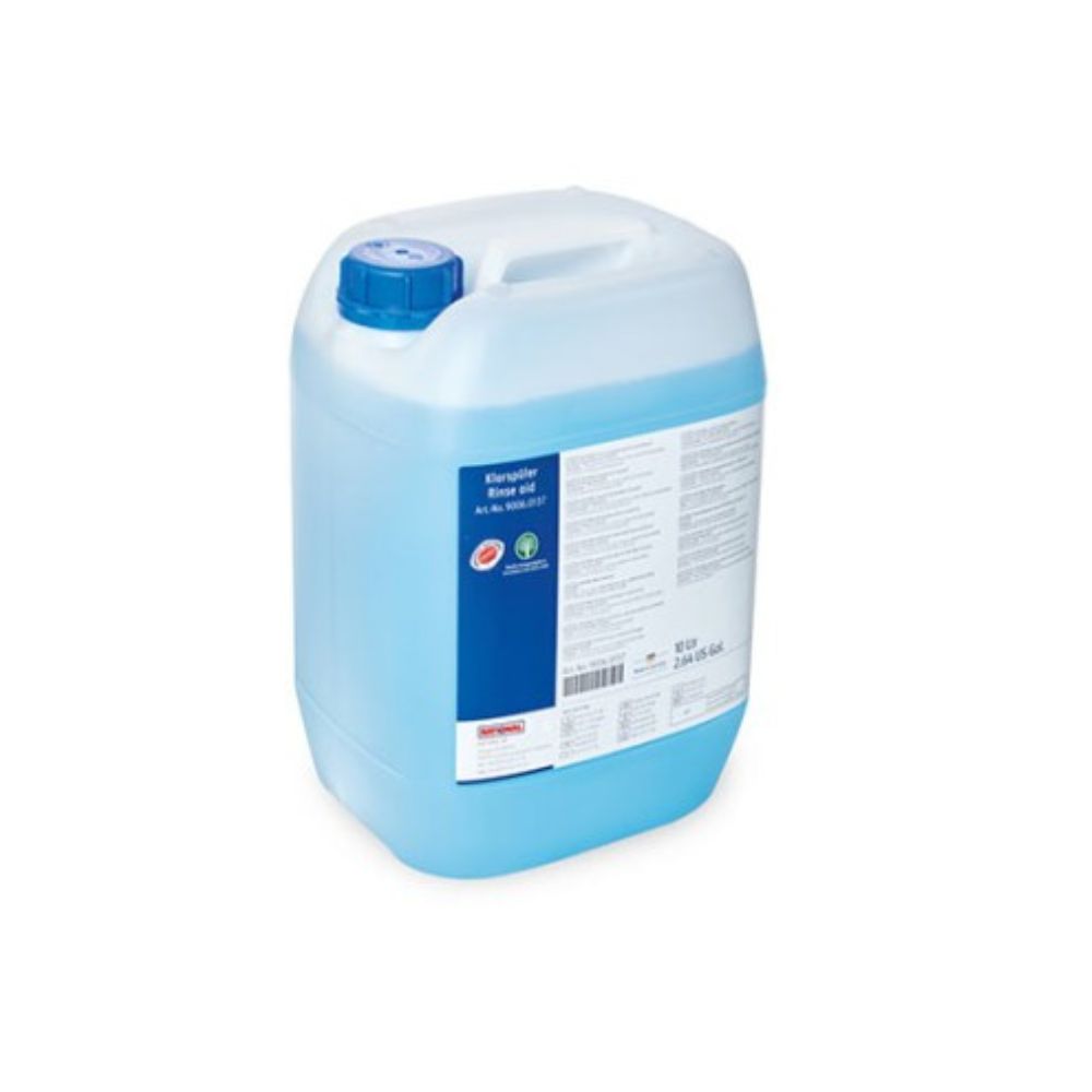 Rational 9006-0137 2.65 Gallon Liquid Rinser Agent, Blue | Nella Cutlery
