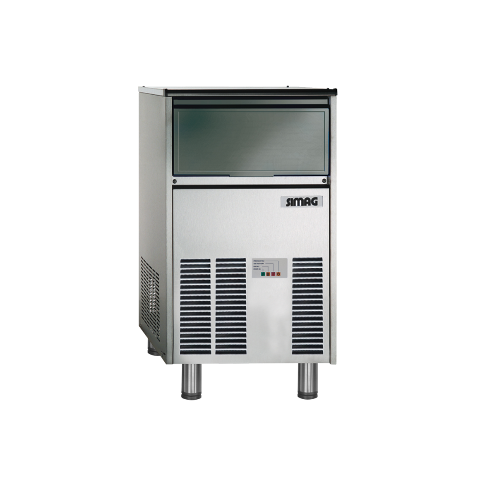 Simag SCH30 62 lb Full Cube Undercounter Ice Machine, 15" Wide, Air Co ...