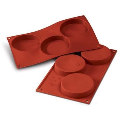 Siliko Mart SF042 Sponge Base 3 Section Silicone Mold – Nella Cutlery