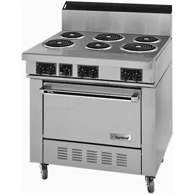 Garland SS686 Sentry Series 36" Electric Restaurant Range | Nella Cutlery