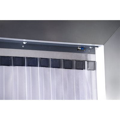 FlexCool 84" x 37" Double Layer Cooler / Freezer Curtain, Clear – Nella ...