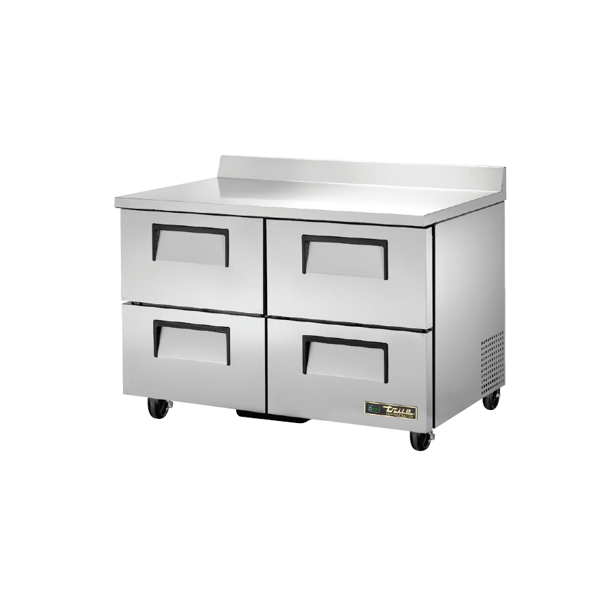 True TWT-48D-4-HC 48" Worktop Refrigerator with 4 Drawers – Nella Cutlery