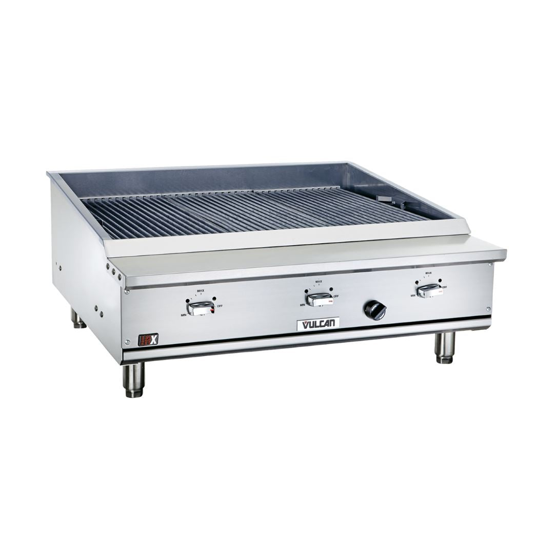 Vulcan Infrared 36.5" Countertop Charbroiler with Conversion Burner, N ...