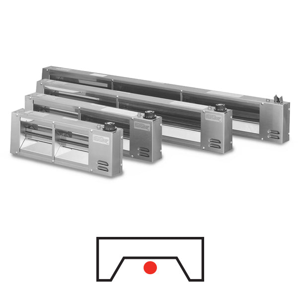 APW Wyott FD-48H-T 48" Infrared Strip Heater with Toggle Switch 1265 ...